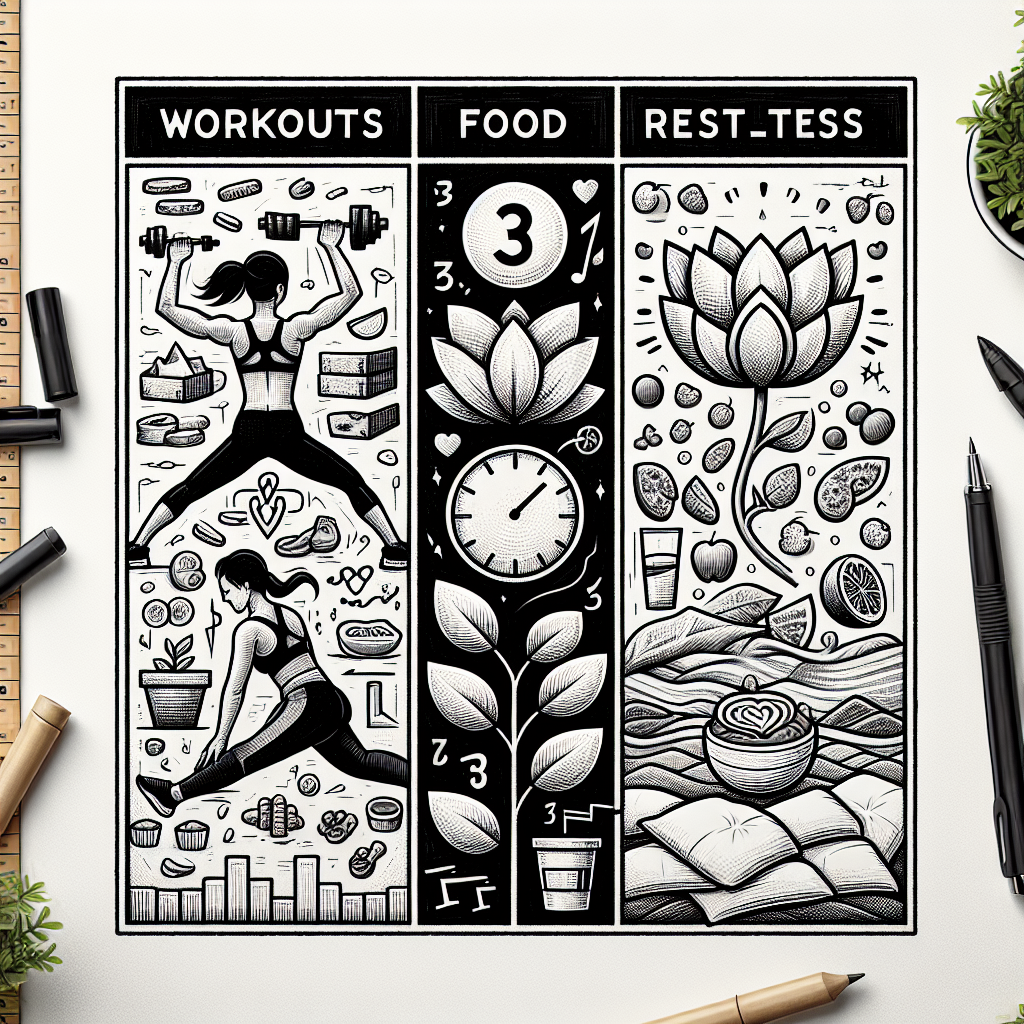 Your Health Trifecta: Workouts, Nutrition, and Rest – Your Key to a ...